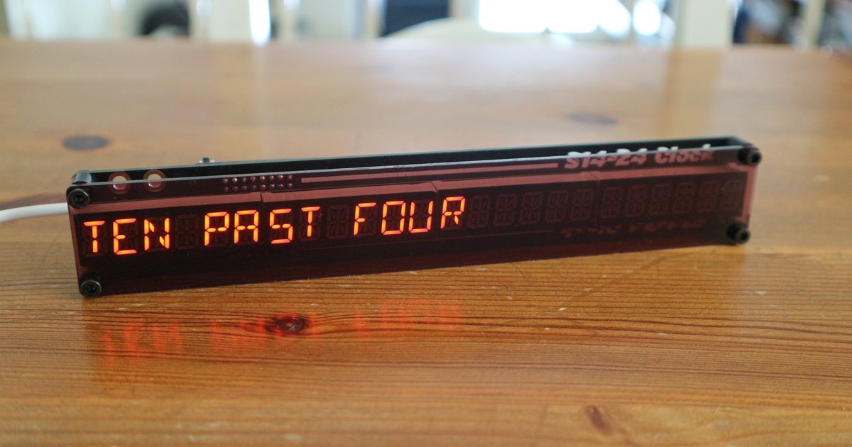 14セグメント24桁のディスプレイ – inajobのいろいろレビュー