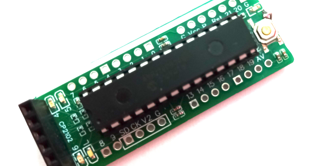 AVR128DB28のArduino Nanoサイズの開発ボード – inajobのいろいろレビュー