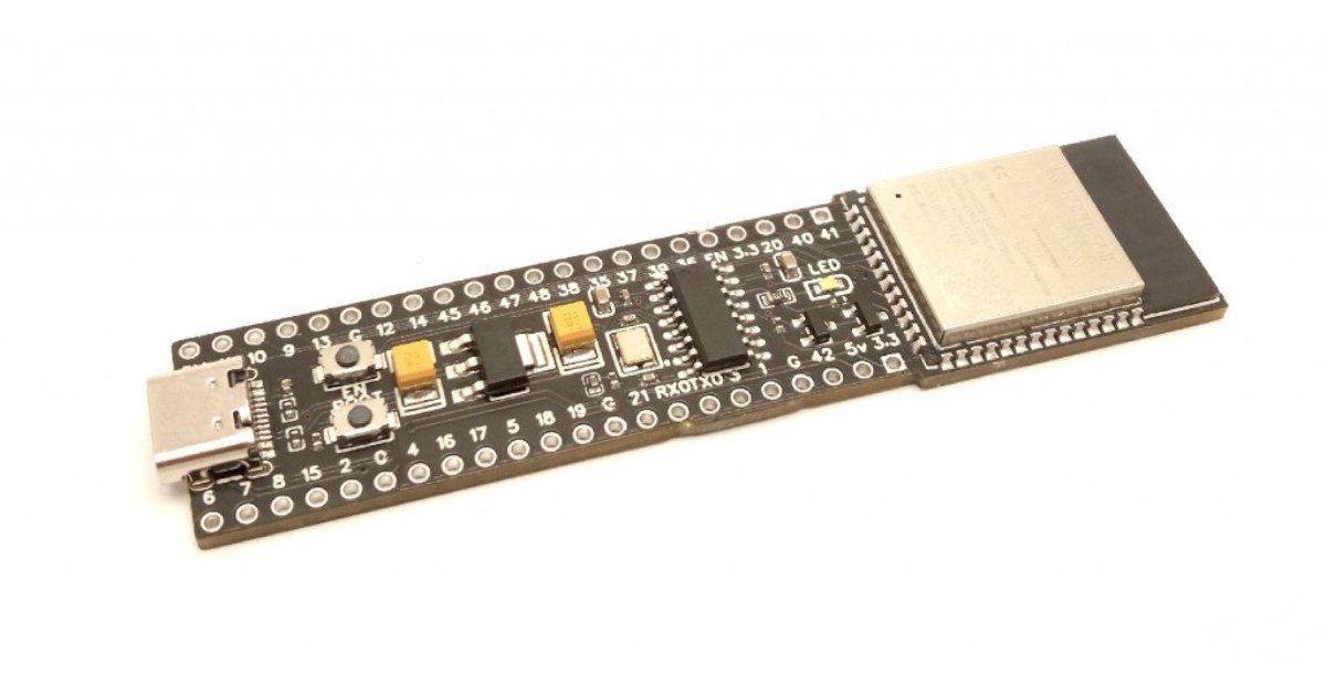 ESP32にしては細い形の開発ボード – inajobのいろいろレビュー