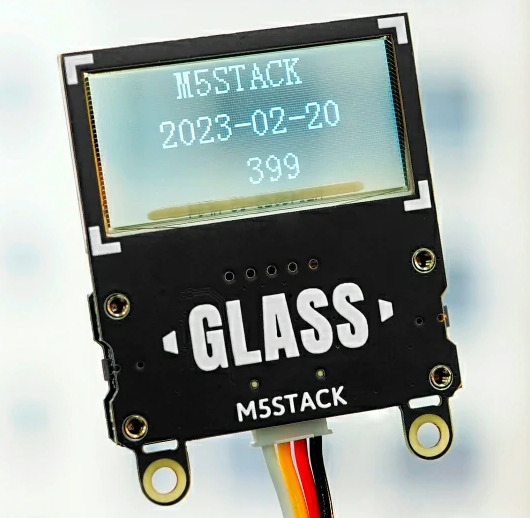 M5Stackの透明OLEDのモジュール – inajobのいろいろレビュー