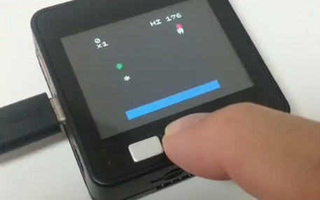M5Stackで動作するワンキーゲーム – inajobのいろいろレビュー