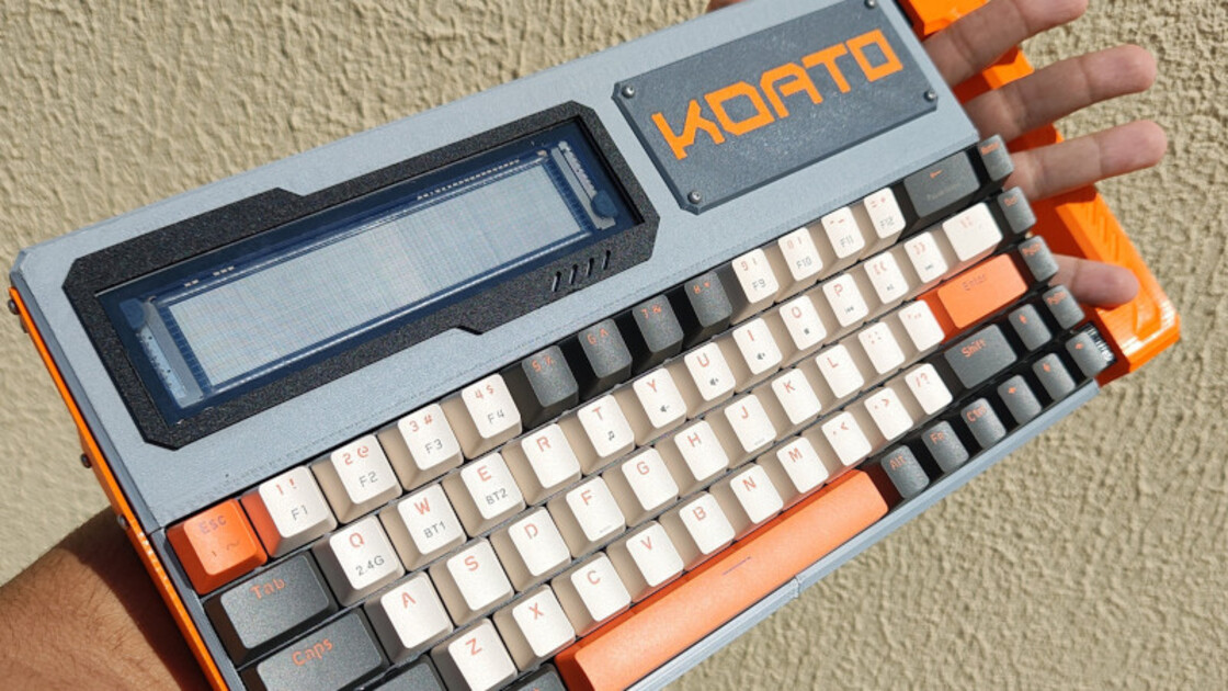 グラフィックVFDを搭載したかっこいいCyberdeck – inajobのいろいろレビュー