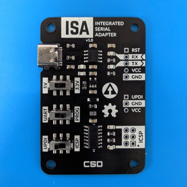 シリアル、UPDI、ICSPをサポートした書き込み用ボード – inajobのいろいろレビュー