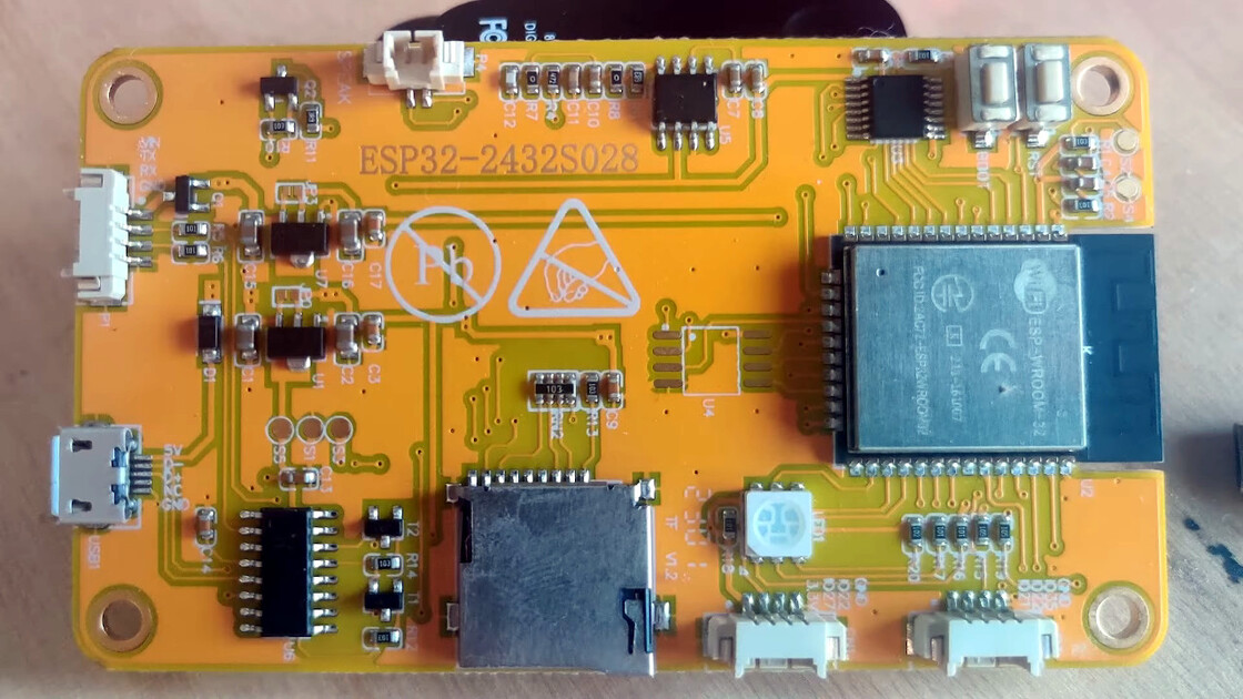 例の格安の黄色いESP32基板について解析ドキュメント – inajobのいろいろレビュー