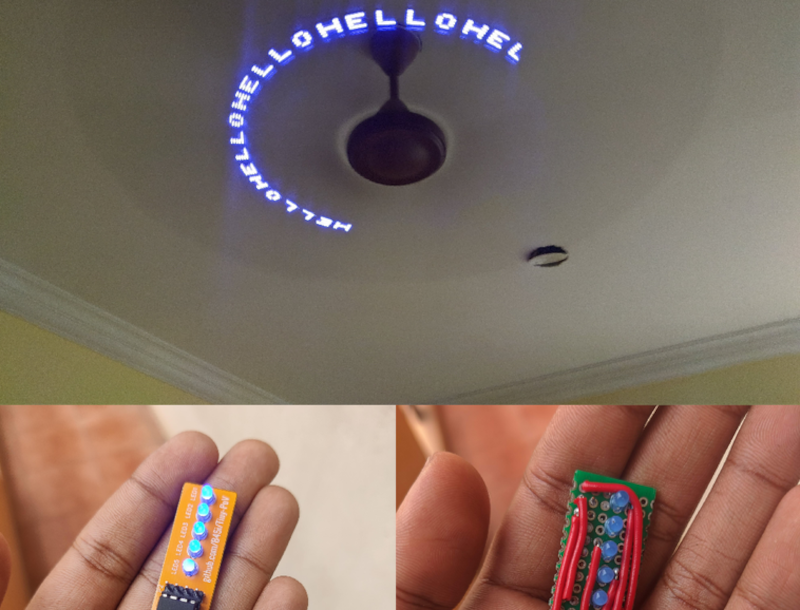 非常にシンプルなPOVディスプレイ – inajobのいろいろレビュー